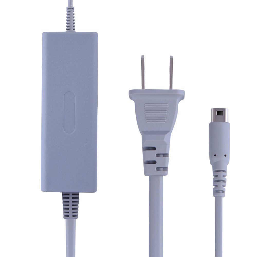 Austor Charger Kit for Wii U GamePad - Supply AC Adapter Charging Cable with Charger Cord for Nintendo Wii U GamePad