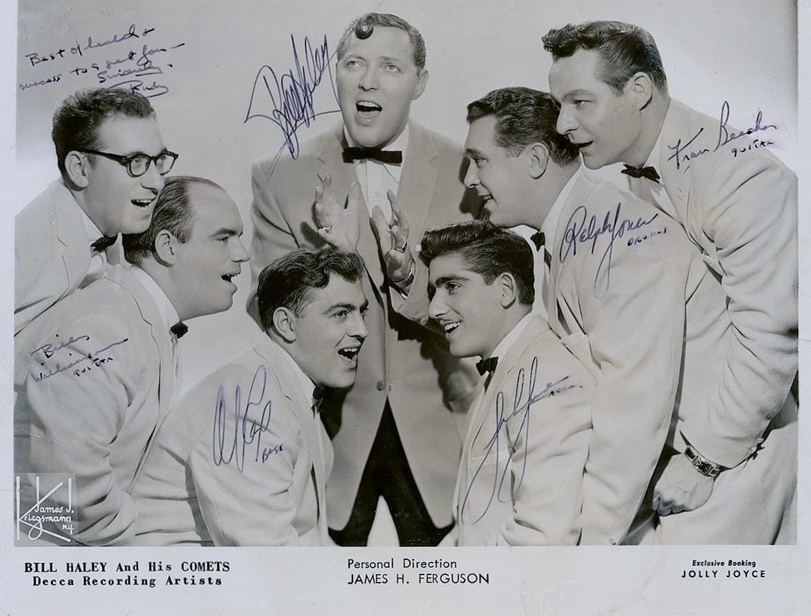 Bill Haley and the Comets 8 X 10 Photo Autograph on Glossy Photo Paper