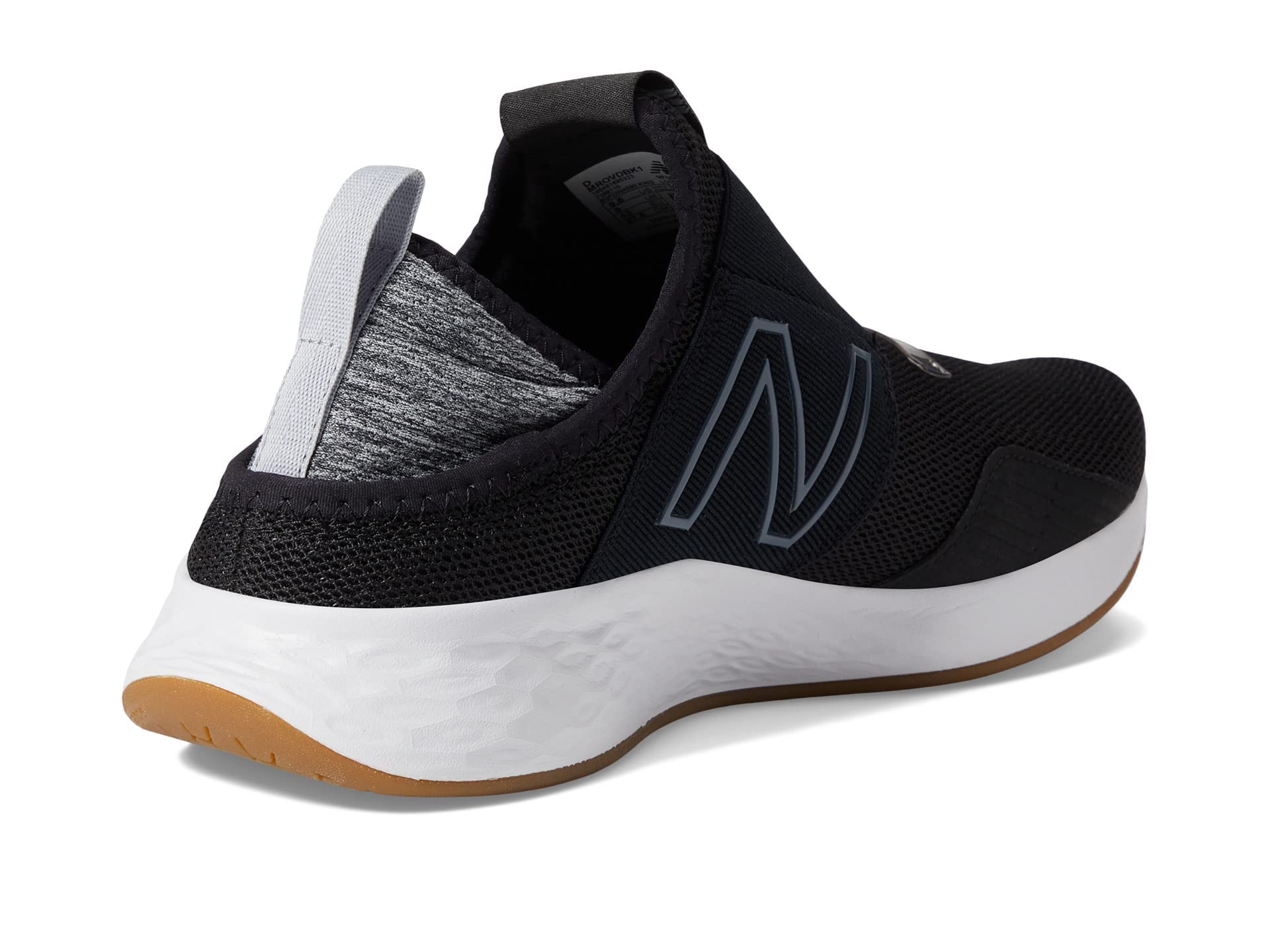 New Balance Men's Fresh Foam Roav Decon V1 Sneaker, Black/Magnet/Silver Mink, 13