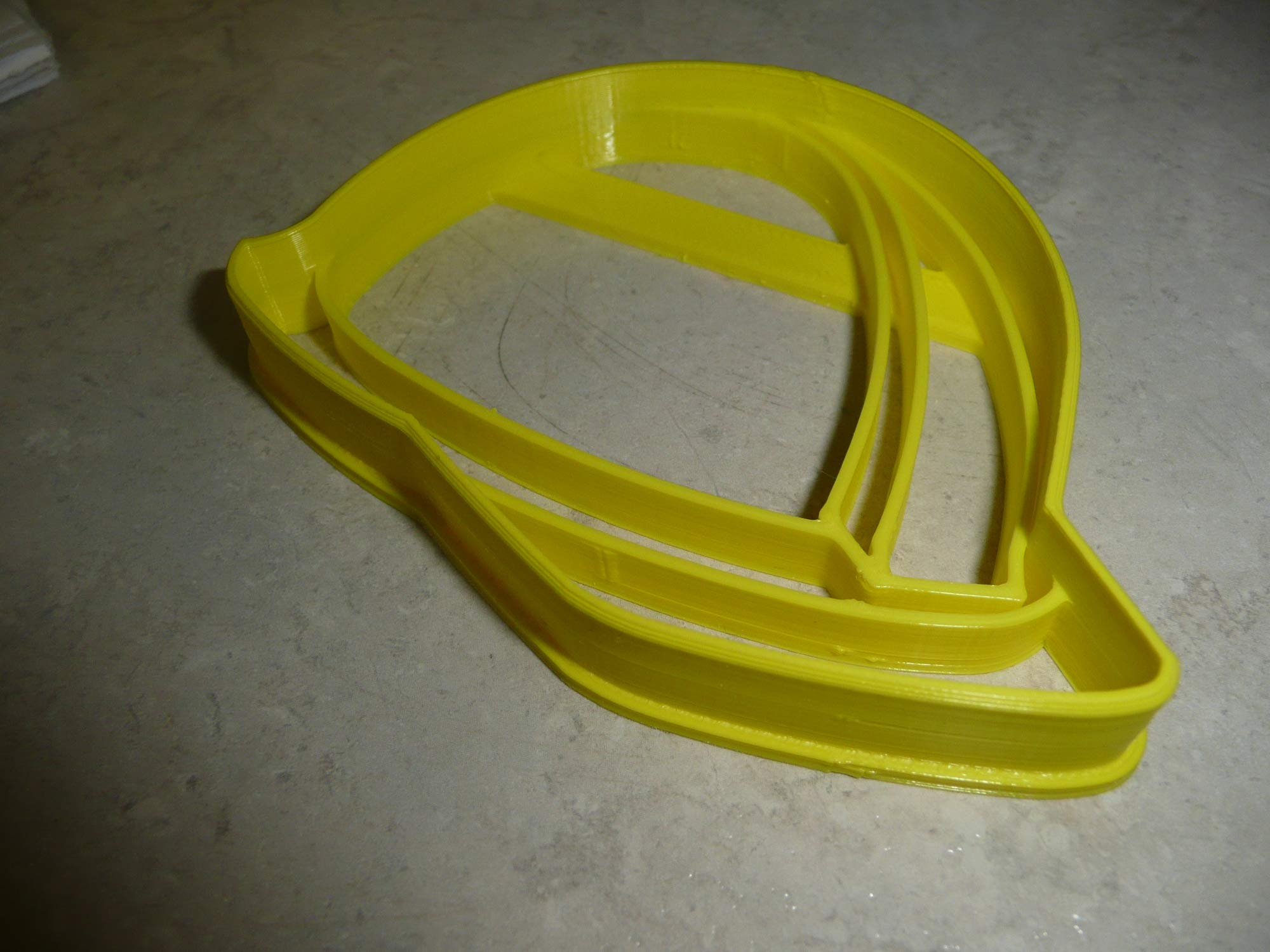 CONSTRUCTION HARD HAT SAFETY GEAR DETAILED COOKIE CUTTER MADE IN USA PR3799