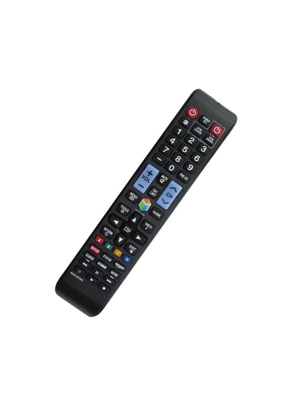 HCDZ Replacement Remote Control for Samsung UN55JS9000F UN55JS9000FXZA UN48JS9000FXZA UN65JS9000FXZA UN48JS9000F Curved 4K SUHD LED Smart TV