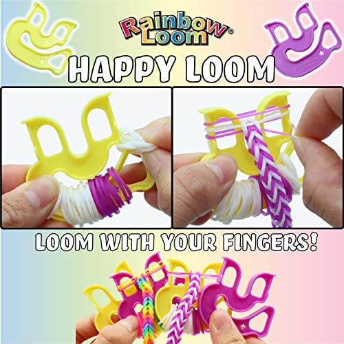 Rainbow Loom® Duo Combo with Jewel Rubber Bands Collection, Features 2 connectable to Make Longer and Wider Creations, an Organizer Case, Great Activity up to 4 People 7+