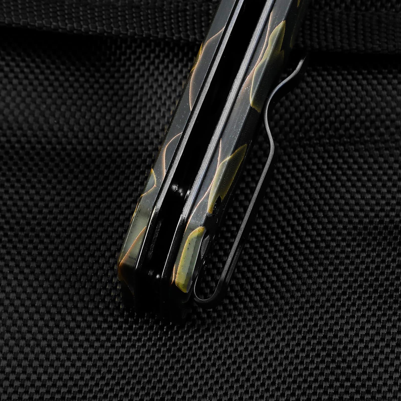 Kizer Begleiter 2 Pocket Knife 3.39 Inches S35VN Steel Blade Folding EDC Knife Raffir Handle Ki4458.2BA1