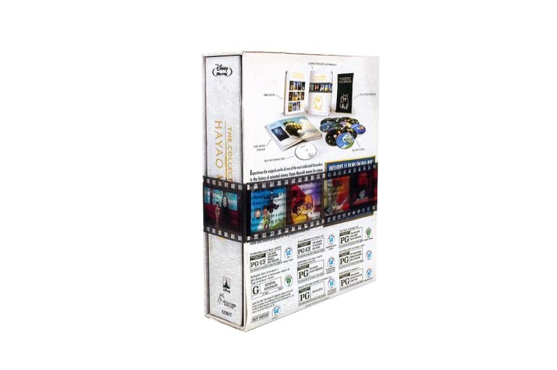 New Haya0 Miyazaki: The Collection Works Cartoons Box Set (BLU-RAY) - 11 Movies