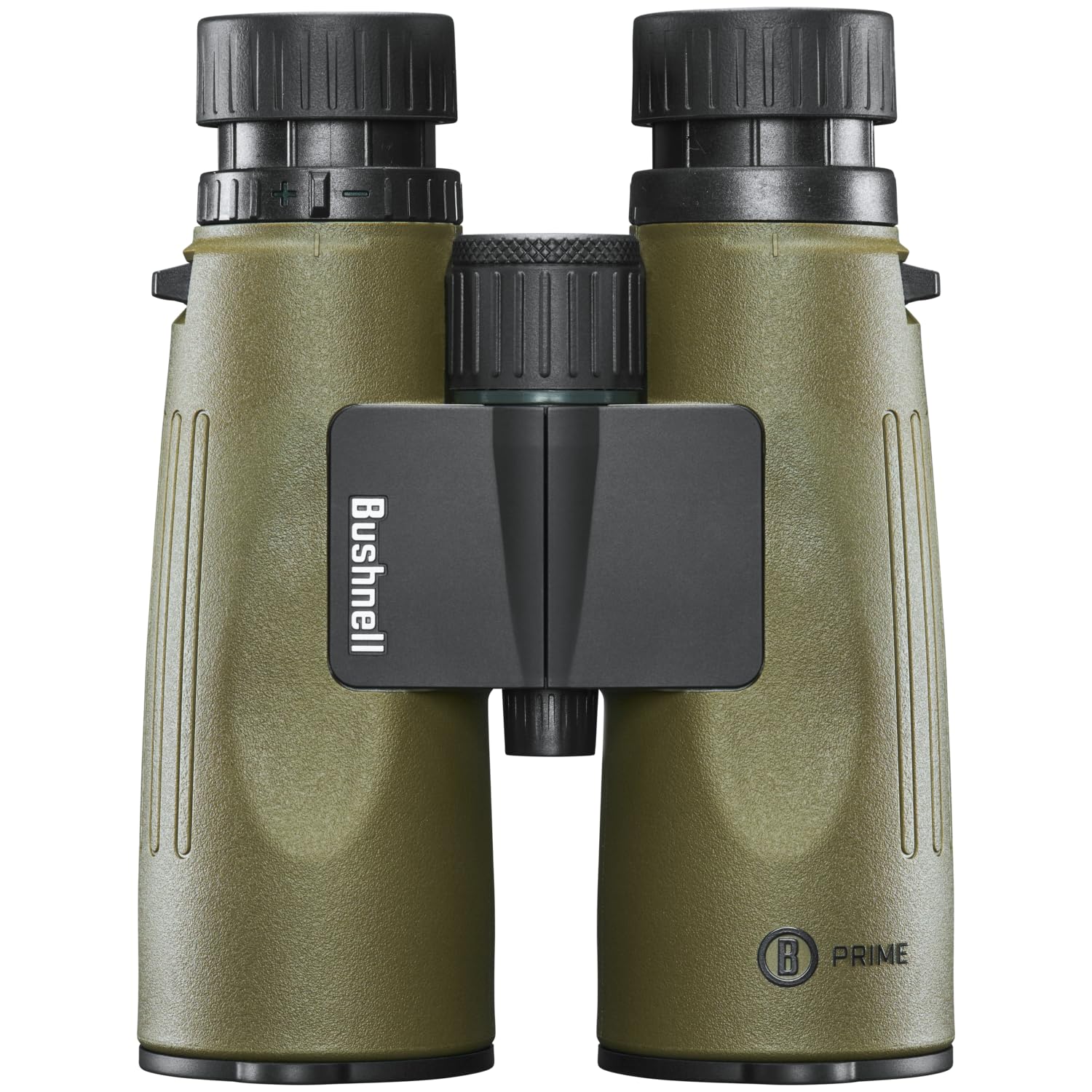 Bushnell Prime Hunting Bundle, Prime 12x50 Binocular and Prime 1300 Laser Rangefinder with Vault Bino & Laser Rangefinder Caddies, Waterproof, Performance Hunting Optics