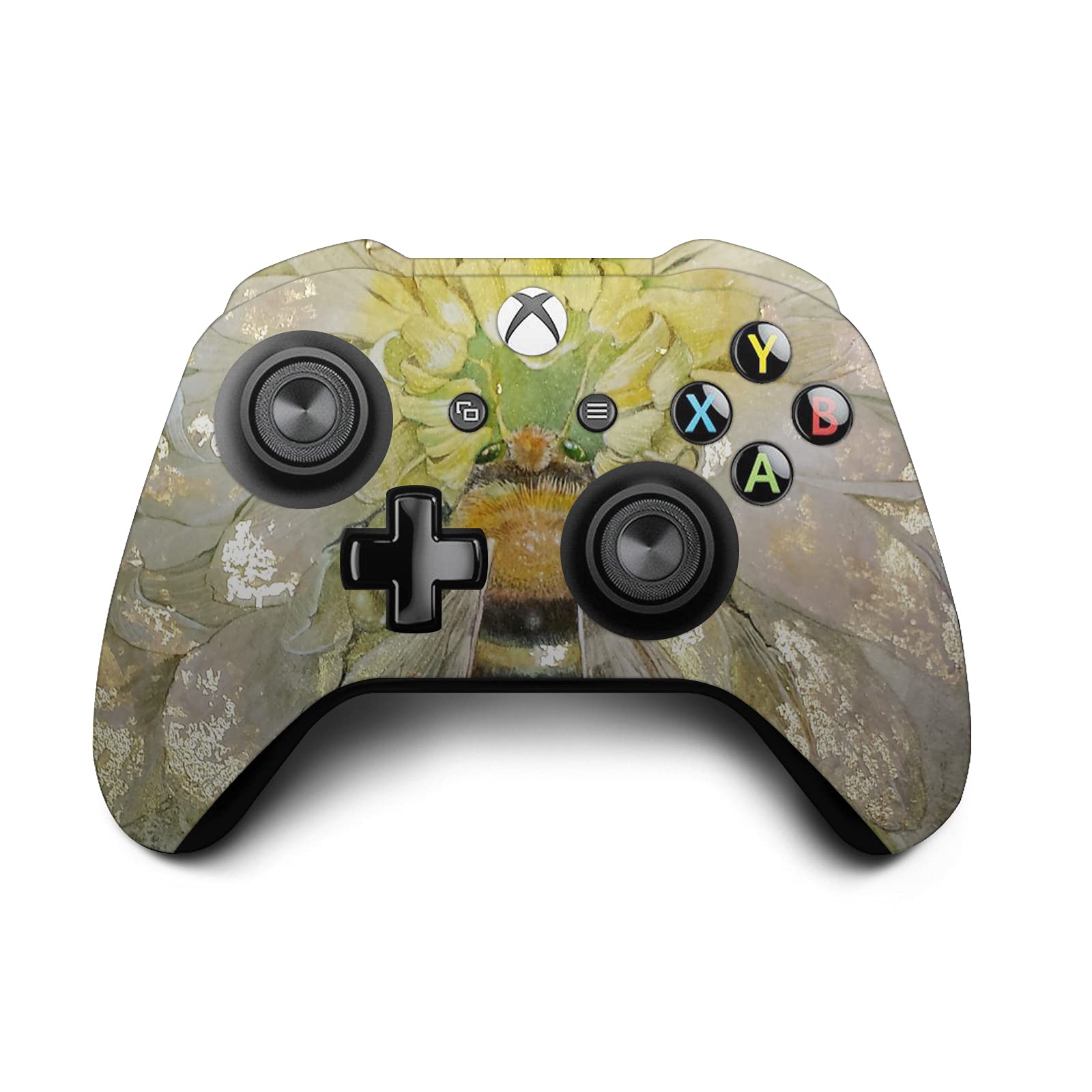 Head Case Designs Officially Licensed Stephanie Law Bee Art Mix Vinyl Sticker Gaming Skin Decal Cover Compatible With Xbox One X Console and Controller Bundle