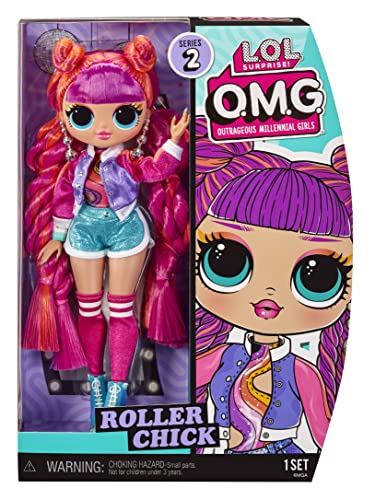 L.O.L. Surprise! OMG Roller Chick Fashion Doll – Great Gift for Kids Ages 4+