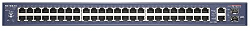 ProSafe 48-Port 10/100 Smart Switch with 2 Gigabit Ports