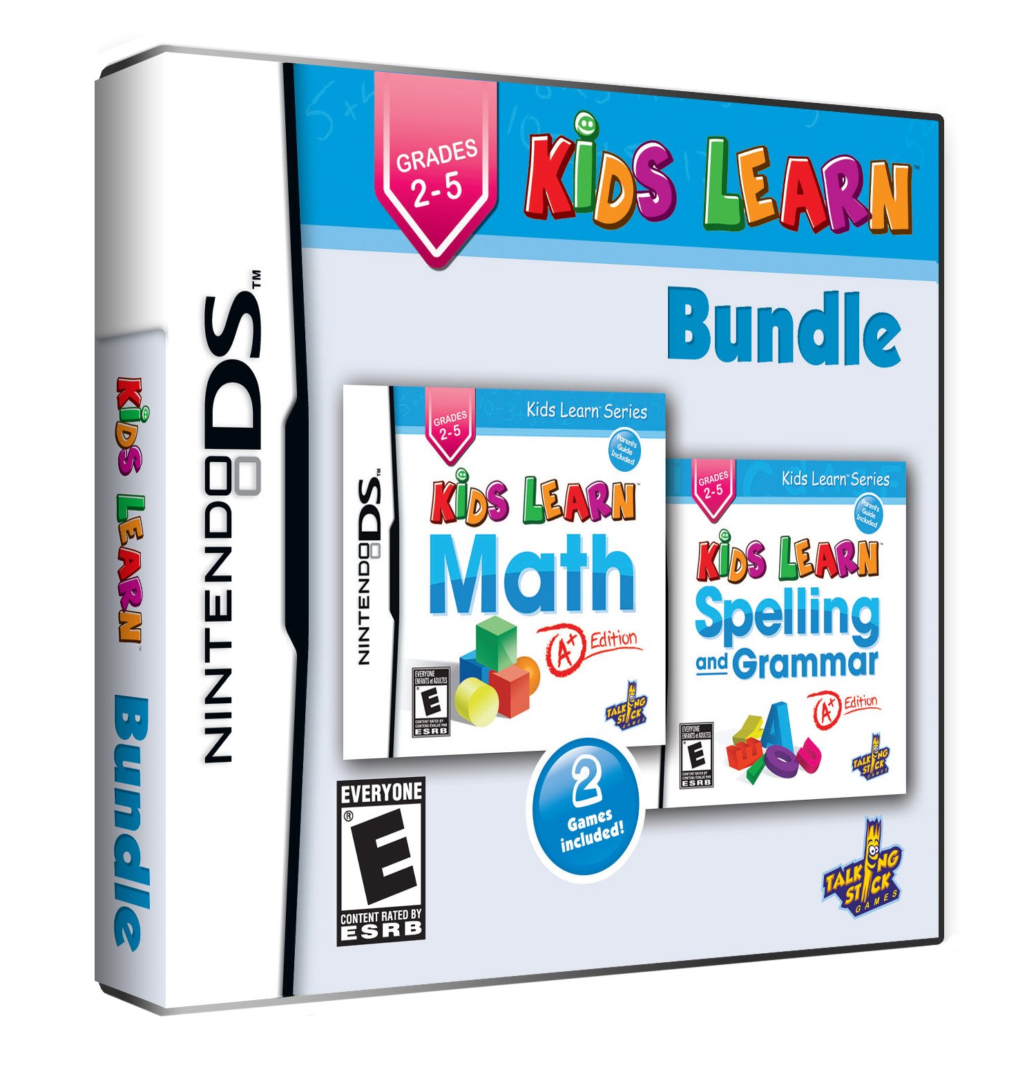 Kids Learn Bundle: Math and Spelling - Grades 2 to 5