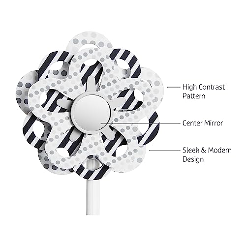 Munchkin® Baby Bloom™ Mobile for Munchkin Swing - High-Contrast Infant Mobile with Mirror