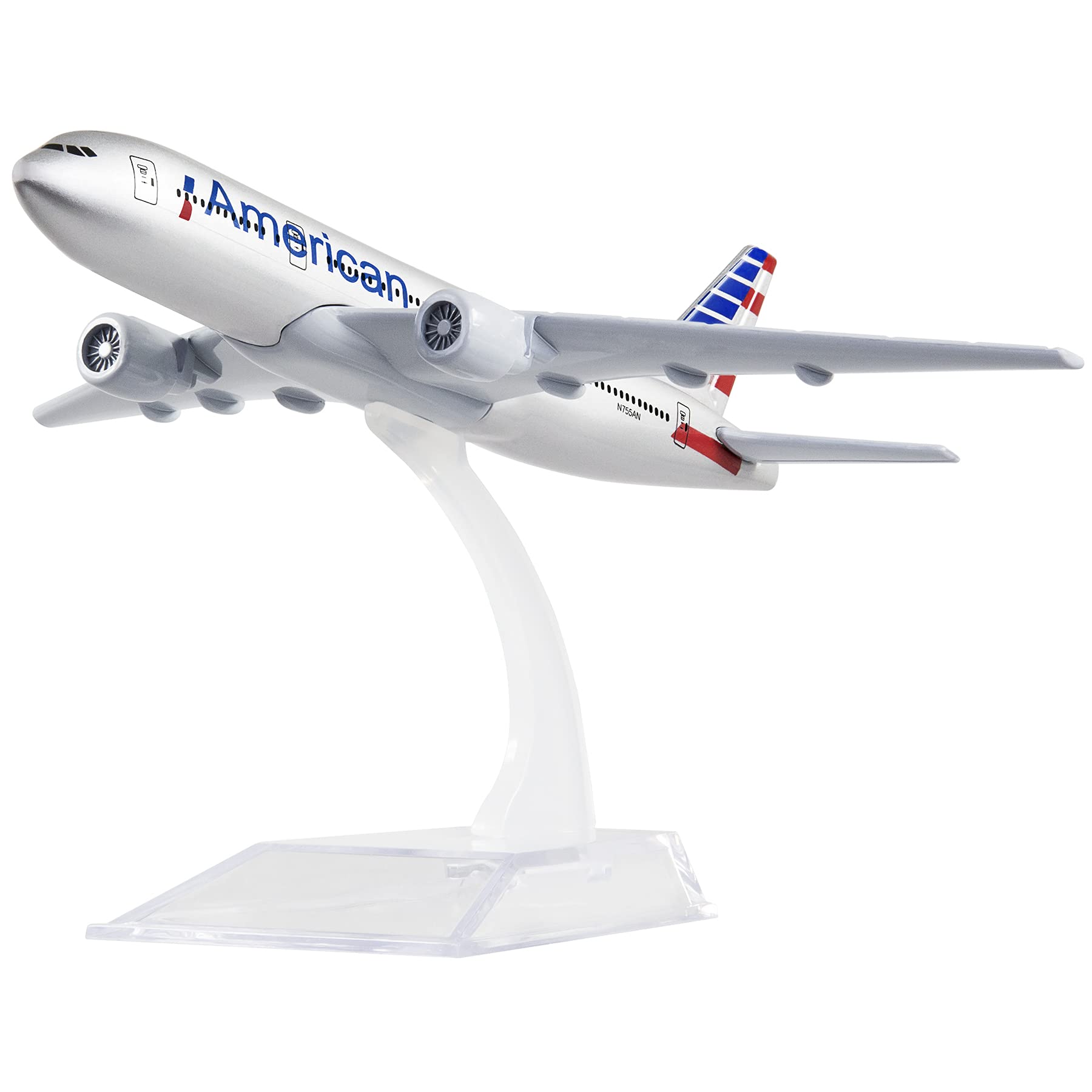 Busyflies Model Airplane 1:400 Scale Die-cast Planes Model Alloy American Airlines B777 Metal Aircraft Model Plane Model for Birthday Gifts