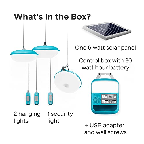 BioLite SolarHome 620 Portable Off-Grid Solar Lighting System, 620+ (no mp3 Player)