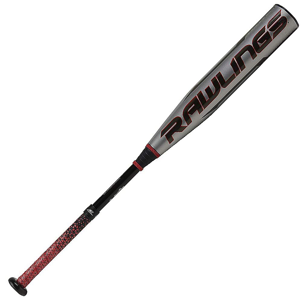 Rawlings 2021 Quatro Pro USA Baseball Bat Series, 30 inch (-10), Red/Silver/Black