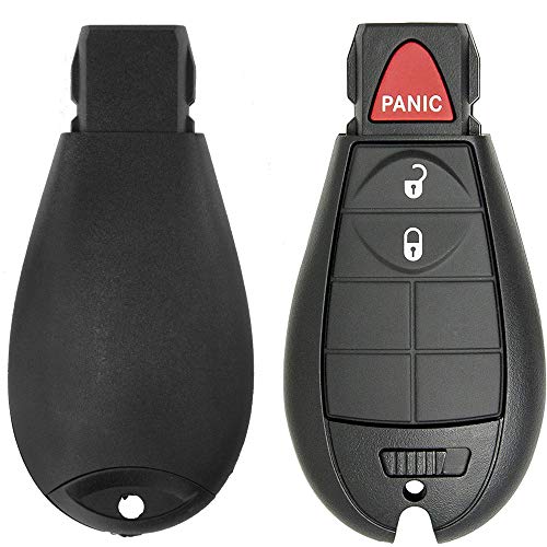 BestRemotes 3 Button Key Fob Keyless Entry Remote Replacement GQ4-53T Compatible for 2013-2018 Dodge Ram 1500 2500 3500