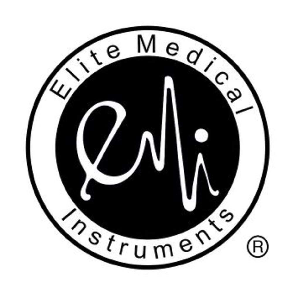 Elite Medical Instruments EAO-314-B EMI Nylon 5 Pocket Nurse Scrub Organizer, Black