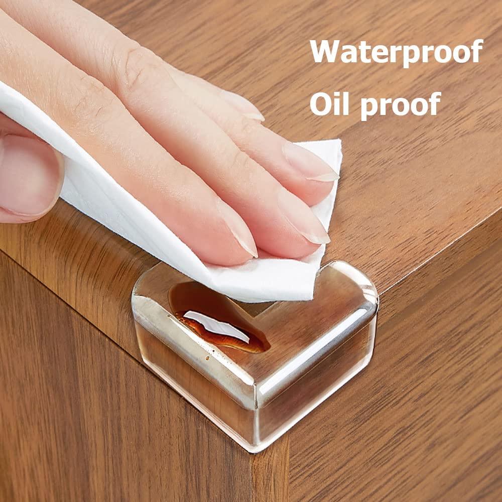 Corner Protector for Baby Furniture Corner Guard Corner Protector,Cover Sharp Furniture,Table Edges and CabinetsTransparent,24 Packs (40 * 40 * 15, transparent)