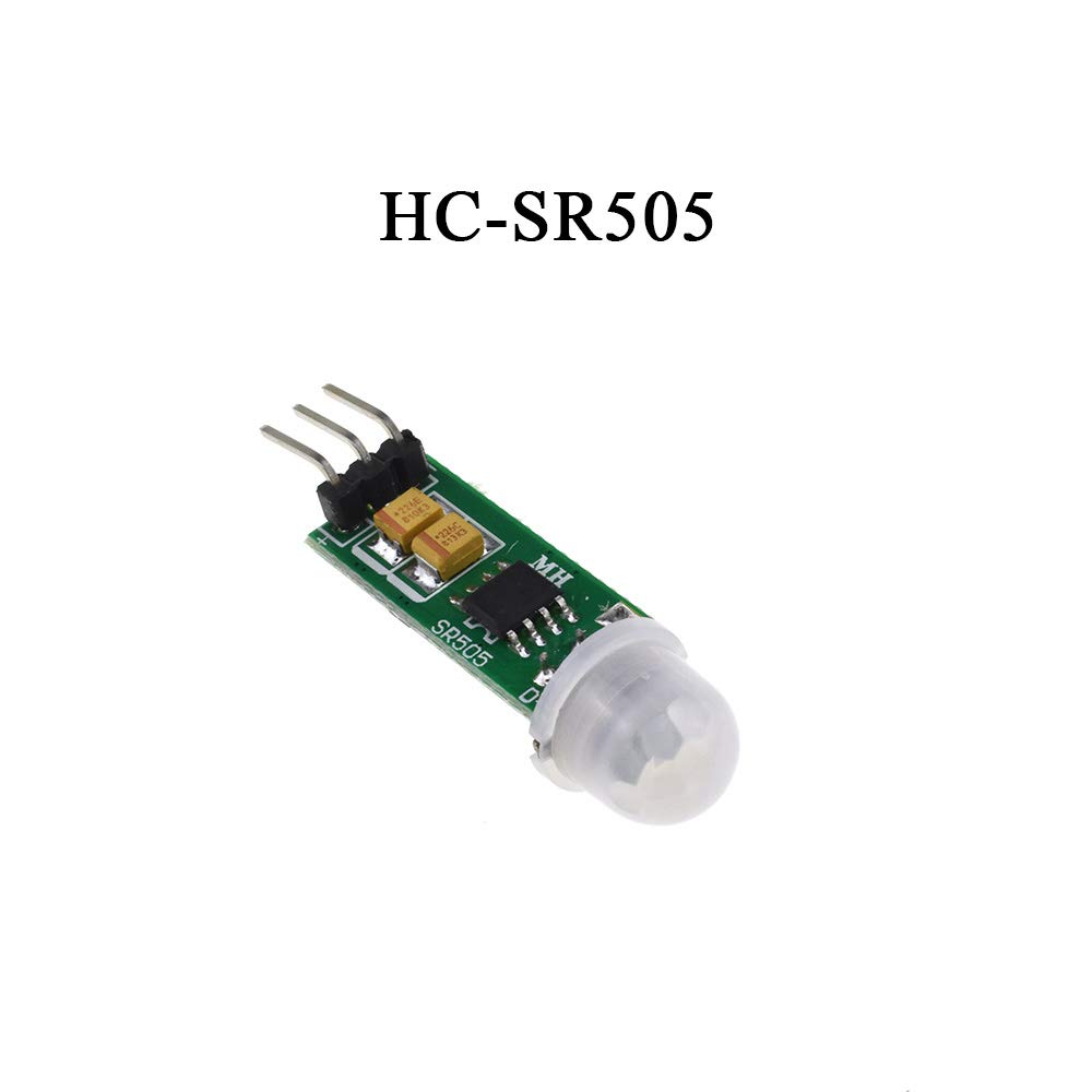 Boscoqo HC-SR505 Human Motion Sensor Detector Module Mini Precise PIR Infrared for Arduino 1 Pack