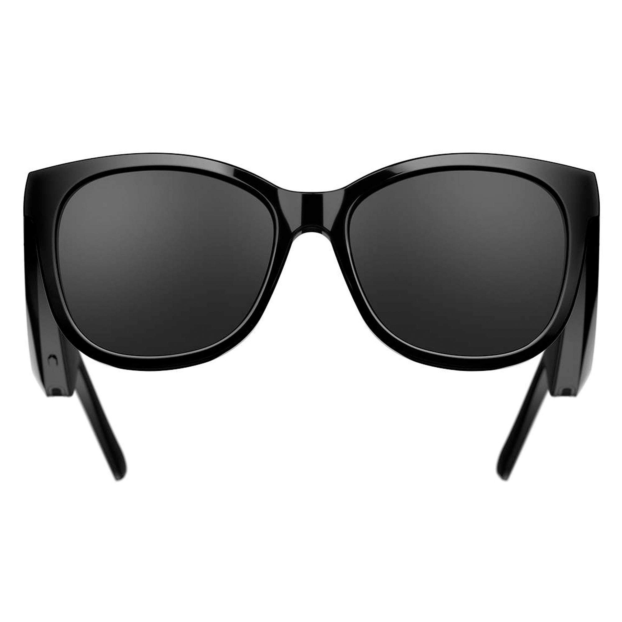 Bose Frames Soprano, Smart Glasses, Bluetooth Audio Sunglasses, with Open Ear Headphones, Cat-Eye, Black