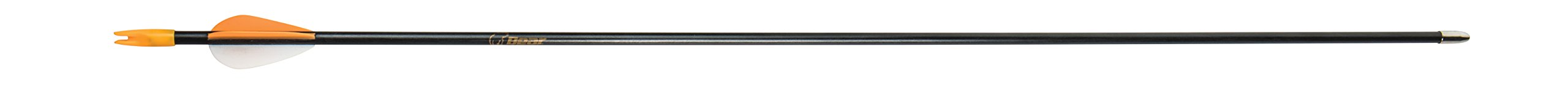Bear Archery Youth Safety Glass Arrows, Durable & Splinter-Free Fiberglass Arrows, Nocks and Points Included, 26" Length