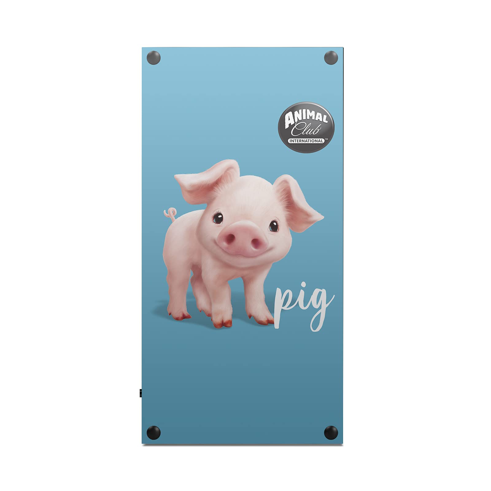 Head Case Designs Officially Licensed Animal Club International Pig Faces Vinyl Sticker Gaming Skin Decal Cover Compatible With Xbox Series X Console and Controller Bundle