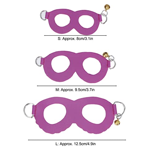 Hamster Harness Vest and Leash Set No Pulling Comfort Padded Vest Guinea Pig Striped Harness for Guinea Pigs, Hamster, Ferret, Chinchilla Purple