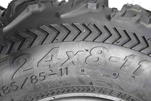 Kenda Bear Claw EX 24x8-11 Front ATV 6 PLY Tires Bearclaw 24x8x11-2 Pack