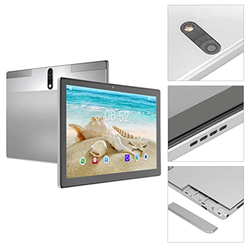 BUUA HD Tablet 8MP Front 20MP Rear 100-240V 10.1 Inch Tablet Supports Dual Card Dual Standby for Android 8.1 for Writing (US Plug)