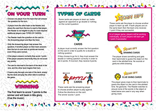 Buffalo Games Hella 90's - Pop Culture Trivia Game Brown