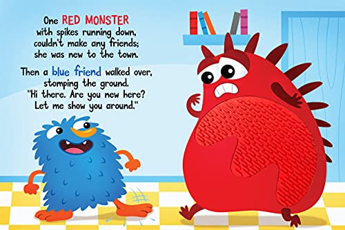 Kindness Monster - Silicone Touch and Feel Board Book - Sensory Board Book