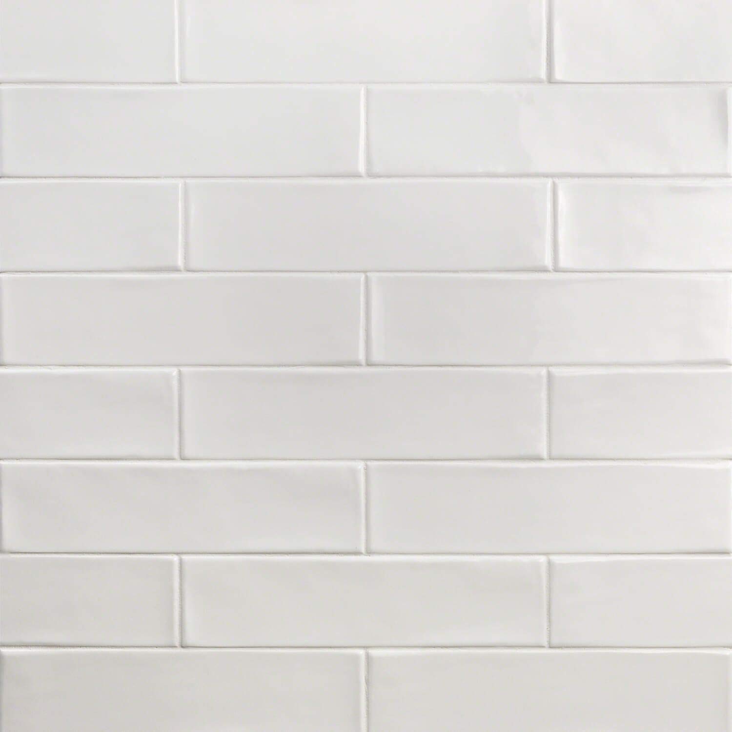 Birmingham Bianco 3 in. x 12 in. Glazed Ceramic Subway Tile (22 Pieces 5.38 Sq. Ft. / Box)