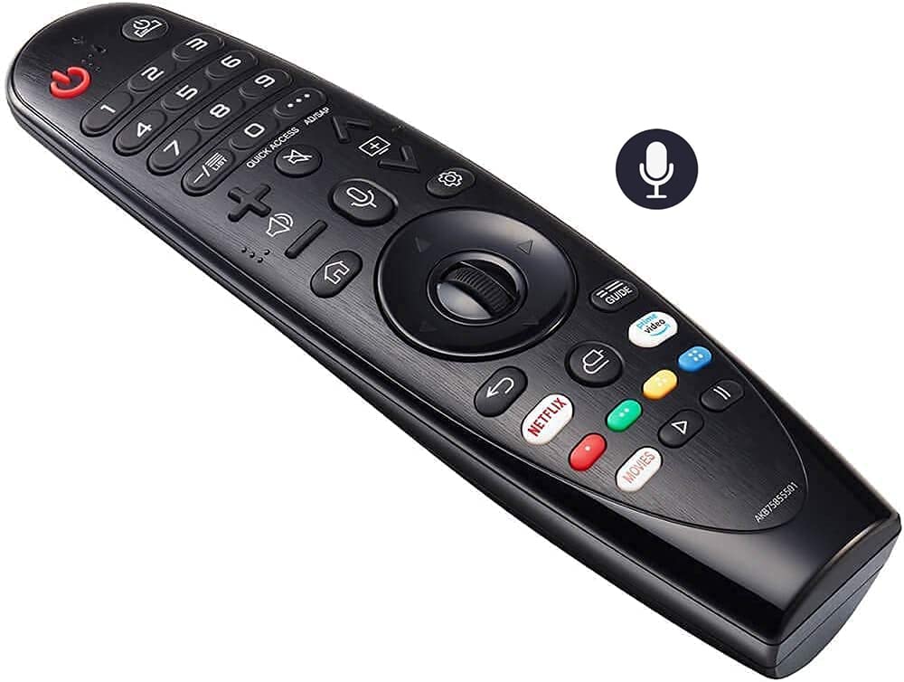 Remote Control AKB75855501 for LG Magic TV Replacement MR20GA OLED55CXPUA for UN85 UN81 UN80 UN74 UN73 UN71 with Point, Click, Scroll, and Voice Control