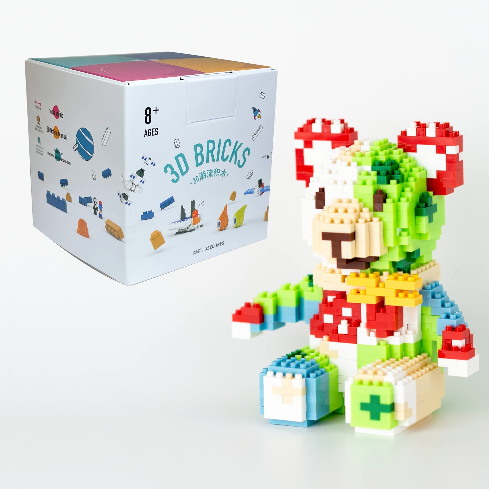 usecubes - SCP-173,SCP Foundation Series Building Block Set Toys Gifts for Kids (SCP-2295,917pcs)