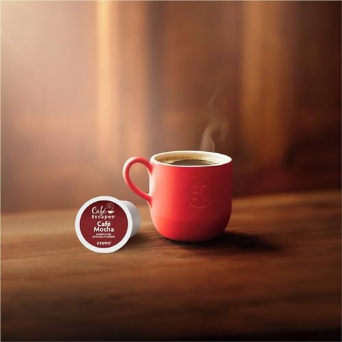 Cafe Escapes™ Single-Serve Coffee K-Cup® Pods, Cafe Mocha, Carton Of 24