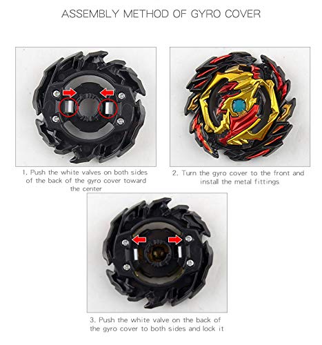 Bey Battle Burst God Evolution High Performance Battling Top Set with 4D Launcher Stater Grip and Stadium