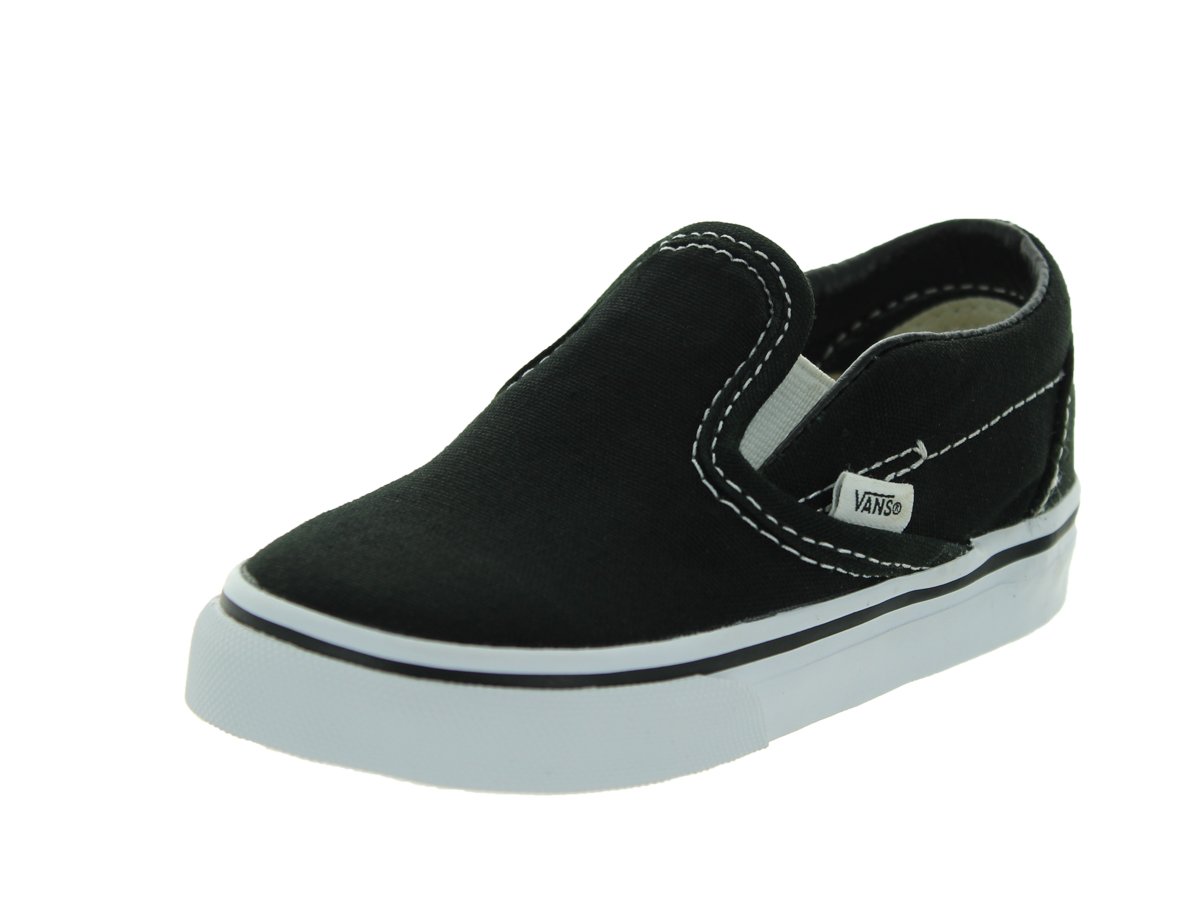 Vans Unisex Child Classic Slip On - Black - 7.5 Toddler