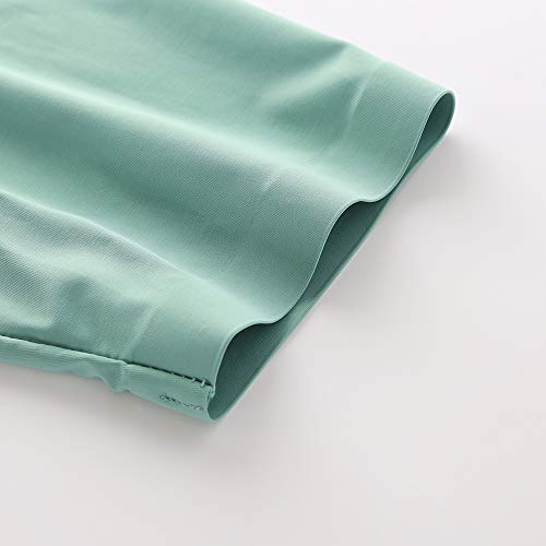 Cycling Jersey Short Sleeve Mountain Bike Quick Dry MTB Bicycle Clothes Shirt Milk Silk Fabric (XX-Large, Green)