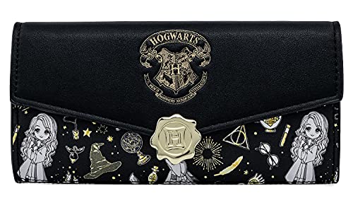 Loungefly Harry Potter Magical Elements All Over Print Faux Leather Wallet