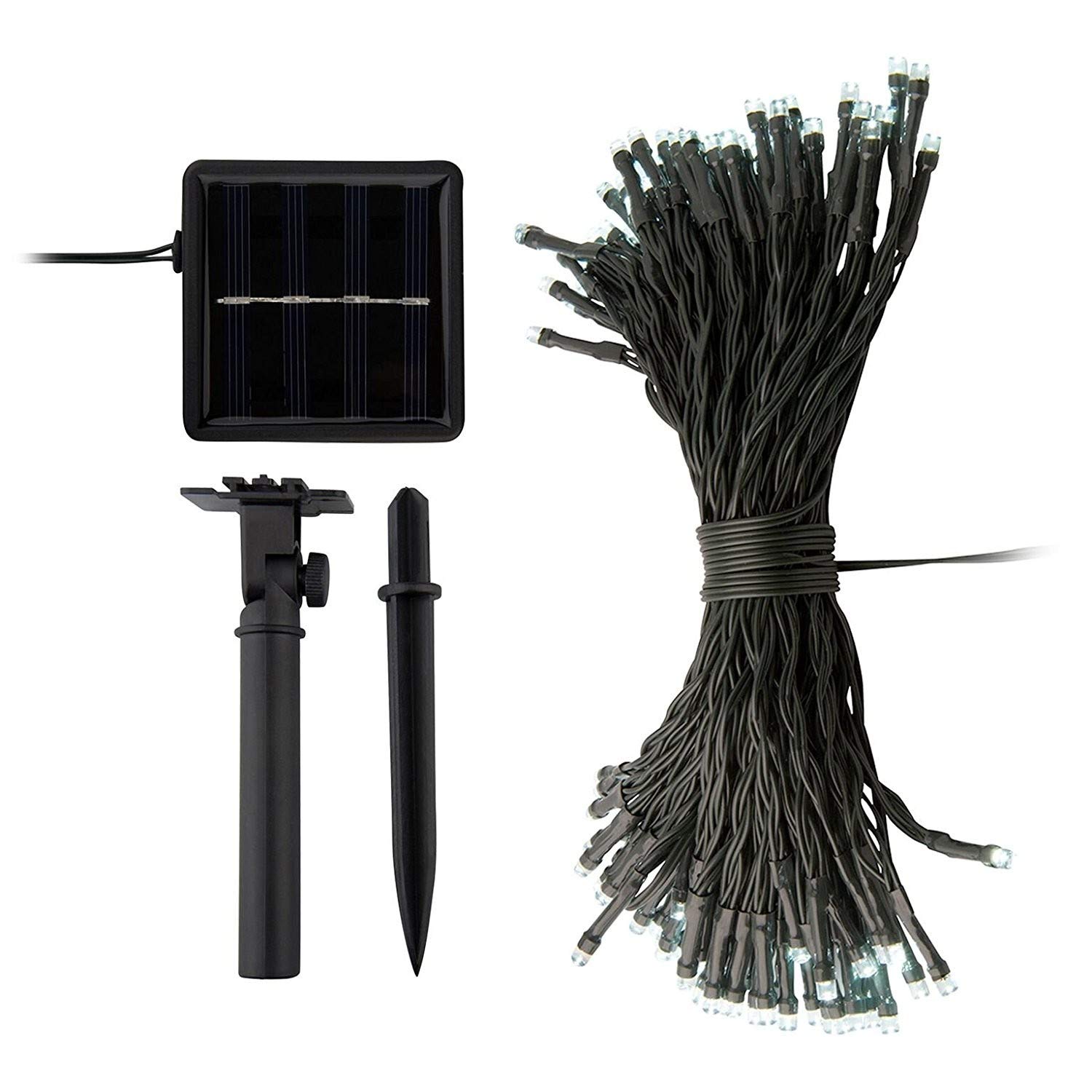 ORA LED Solar Powered String Lights, 200 LED’s, 112 ft., Waterproof, Dusk/Dawn Sensor, Perfect for Holiday, Christmas, Indoors, Outdoors, Home, Garden, Lawn, Patio, Wedding, Decorative Landscape