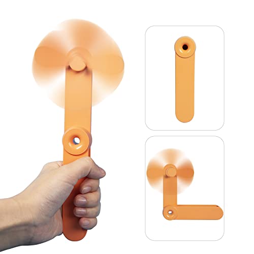 Joylifetech Personal Fan Handheld, Handheld Fan with 1200mAh, Lightweight Portable Fans Rechargeable that Can Rotate 360°, 3 Speeds Pocket Fan for Travel Commute Work Outdoor