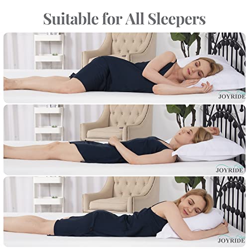 JOYRIDE SLEEP Memory Foam Mattress,12 Inch,Infused Bamboo Charcoal,Cooling Gel Infused, Medium Firm,Pressure Relief,Bed in a Box (King Size)