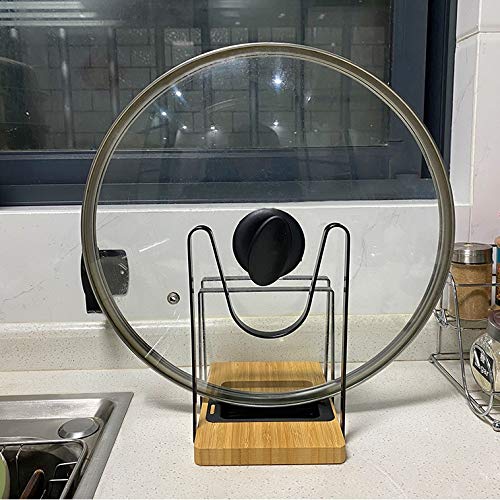 BHVXW Sitting Free Punching Pot Cover Rack Kitchen Shelf Cutting Board Cutting Board Chopping Board Rack