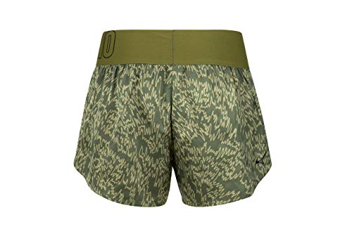 Mizuno Women's Gym Shorts by x Ronda Rousey, Judoka Short, Martial Arts Athletic Shorts, Grape Leaf, Medium