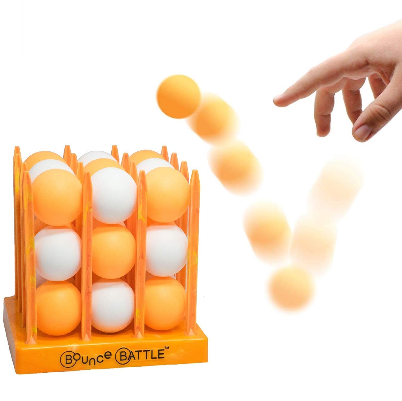Bounce Battle Game Set - an Addictive Game of Strategy, Skill & Chance