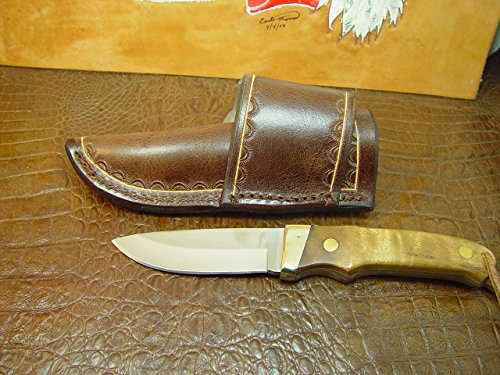 Cross Draw Knife Sheath Made Out of 10 Ounce Water Buffalo Hide Leather Made for Schrade PH 1