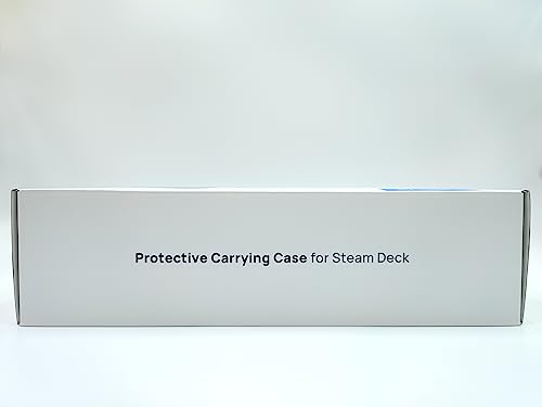 JSAUX Carrying Case Compatible with Steam Deck, Protective Hard Shell Carry Case Built-in Charger & Docking Station Storage(Upgrade), Portable Travel Case for Steam Deck Console & Accessories - BG0106