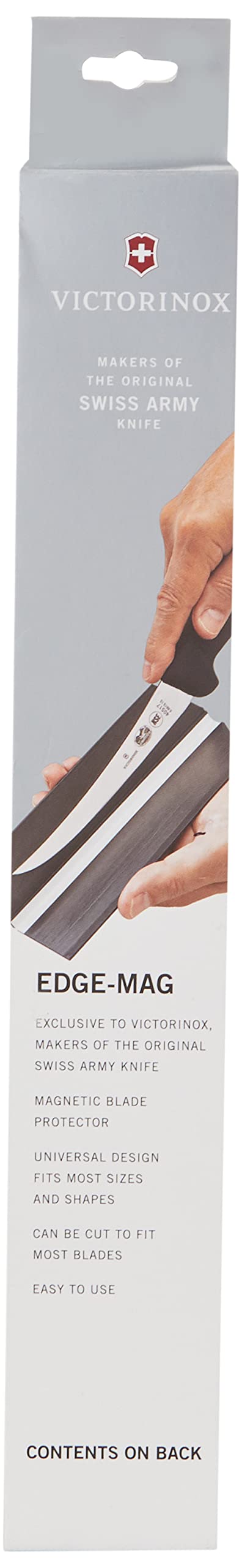Victorinox 7.0898.4 Cutlery Edge-Mag 12-1/2-Inch Magnetic Knife Blade Protector, Set of 3, 12 1/2 Inch, Red