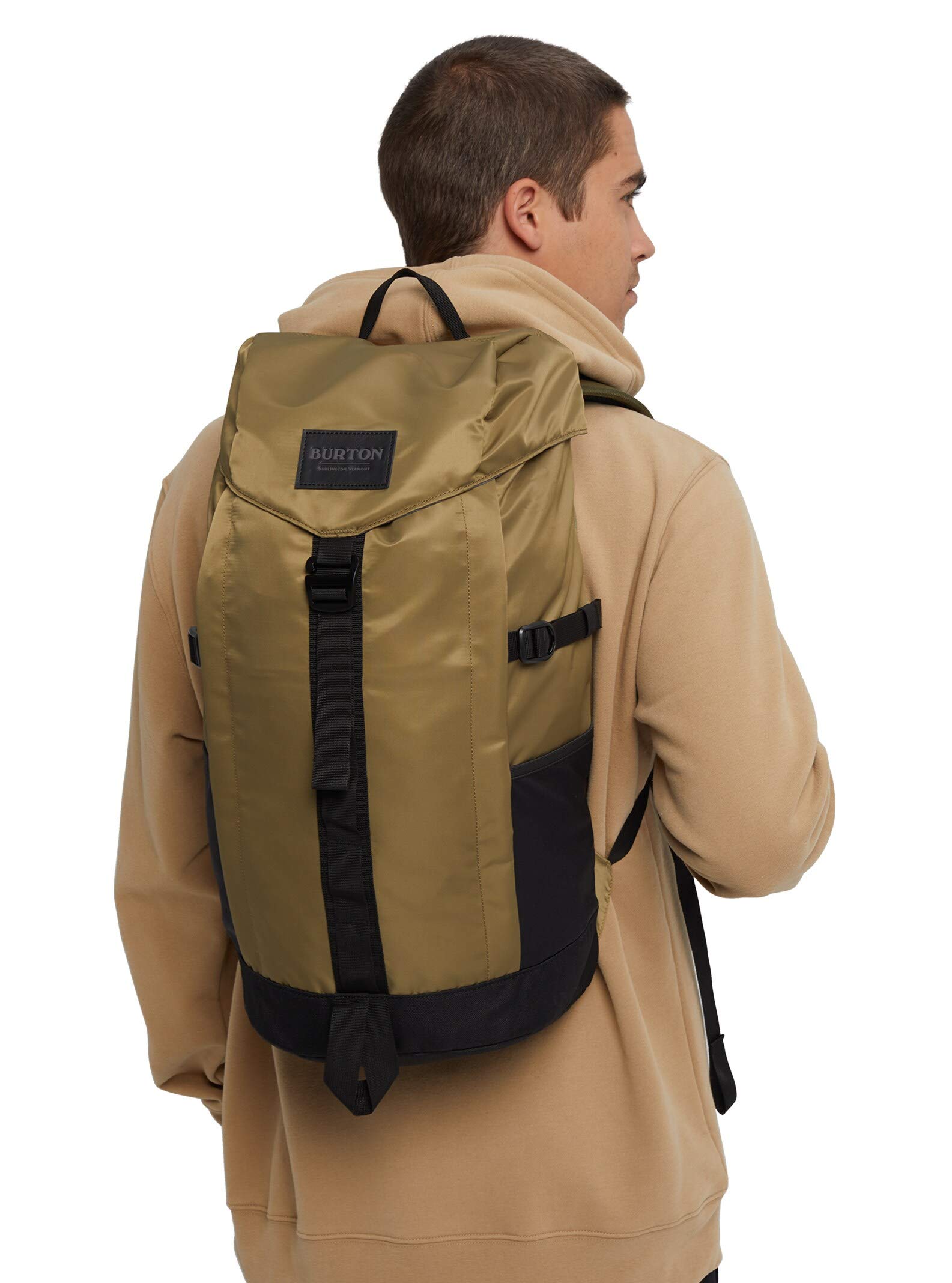Burton Chilcoot Backpack, Martini Olive Flight Satin, One Size
