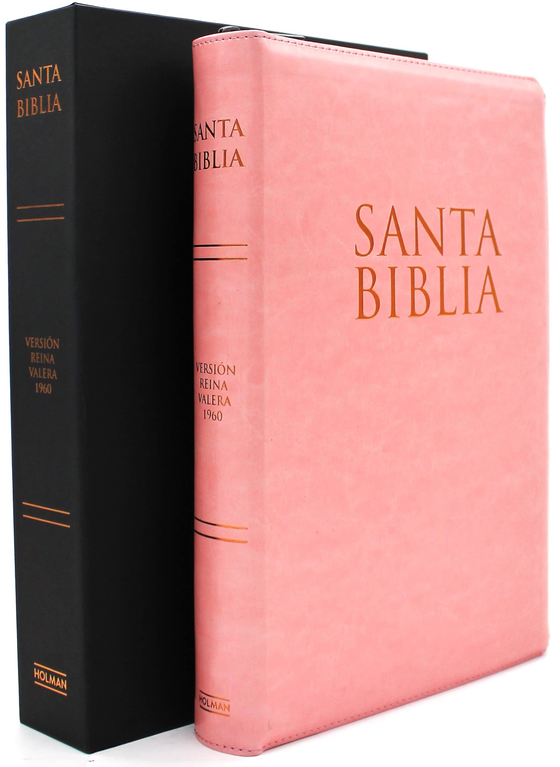 Biblia para Mujer Reina Valera 1960 Letra Super Gigante con Cierre y Indice en color Rosado con Estuche de Proteccion Edicion Especial en Español/ Super Giant Print RVR 1960 (Spanish Edition)