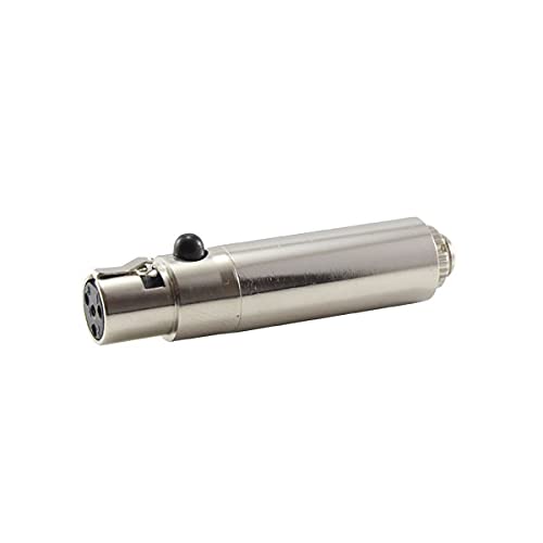 HIXMAN CA501 Convert Adapter for Sennheiser Microphone to Compatible with Shure Carvin Line6 JTS BODYPACK Transmitter