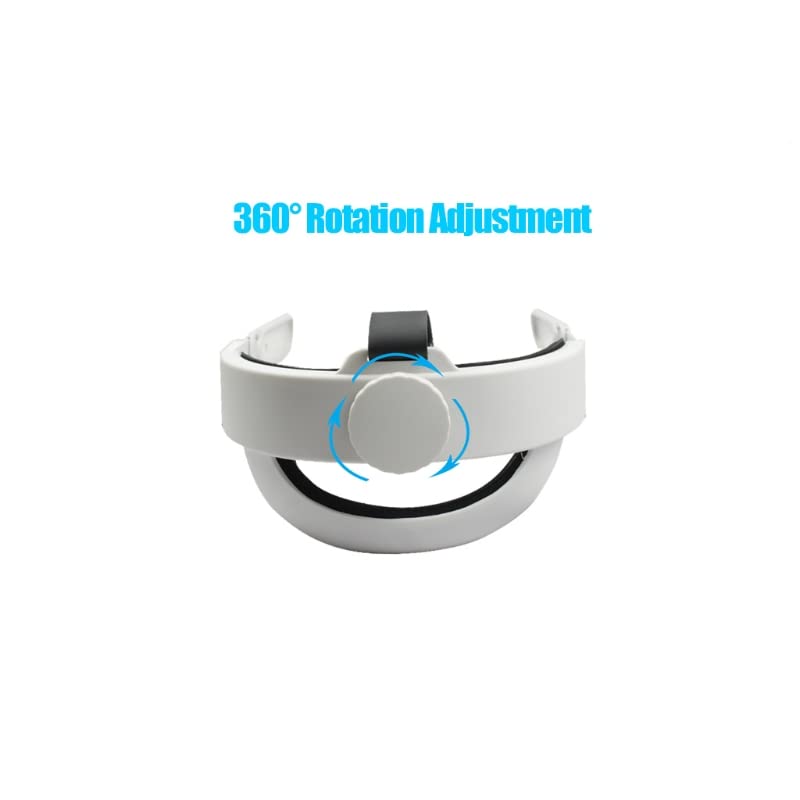 VR Headset Adjustable Headband Balance Weight Gaming Sound Earphone Headphones for Quest 2 Strap Headphones Rotate 360 Degrees Sound